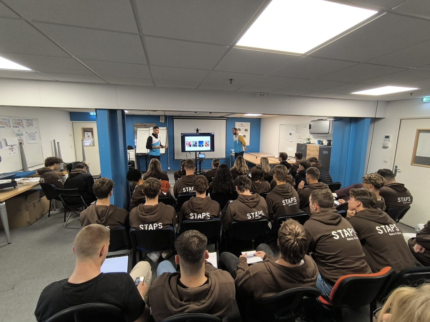 Les étudiants en Management du Sport de l’UFR STAPS de Nancy visitent ...